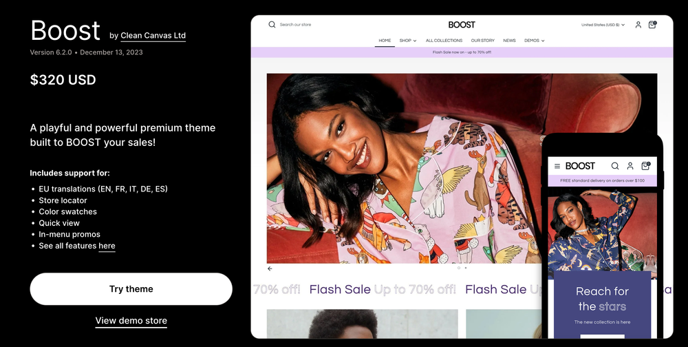 Boost Theme Shopify Review Features Pros And Cons