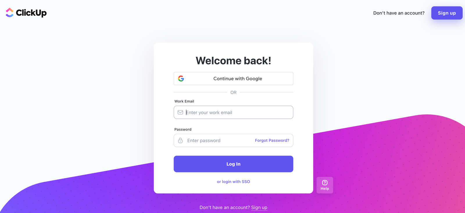 Click Up Login: Enable your Click Up Account